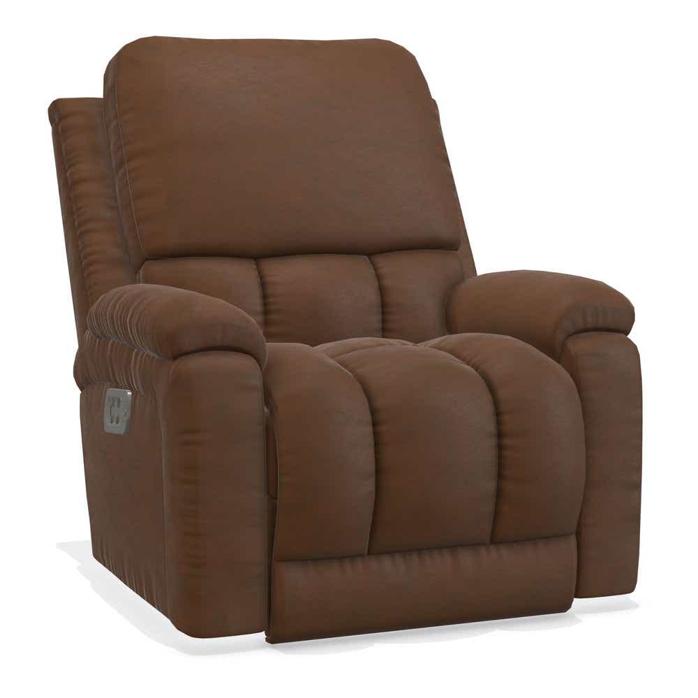 Greyson Power Rocking Recliner w/ Headrest & Lumbar | La-Z-Boy