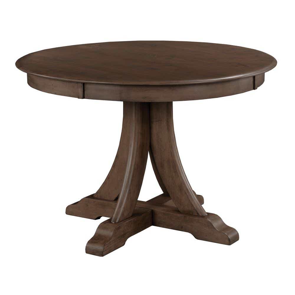 Kafe 44" Round Quad Table, Mocha | La-Z-Boy