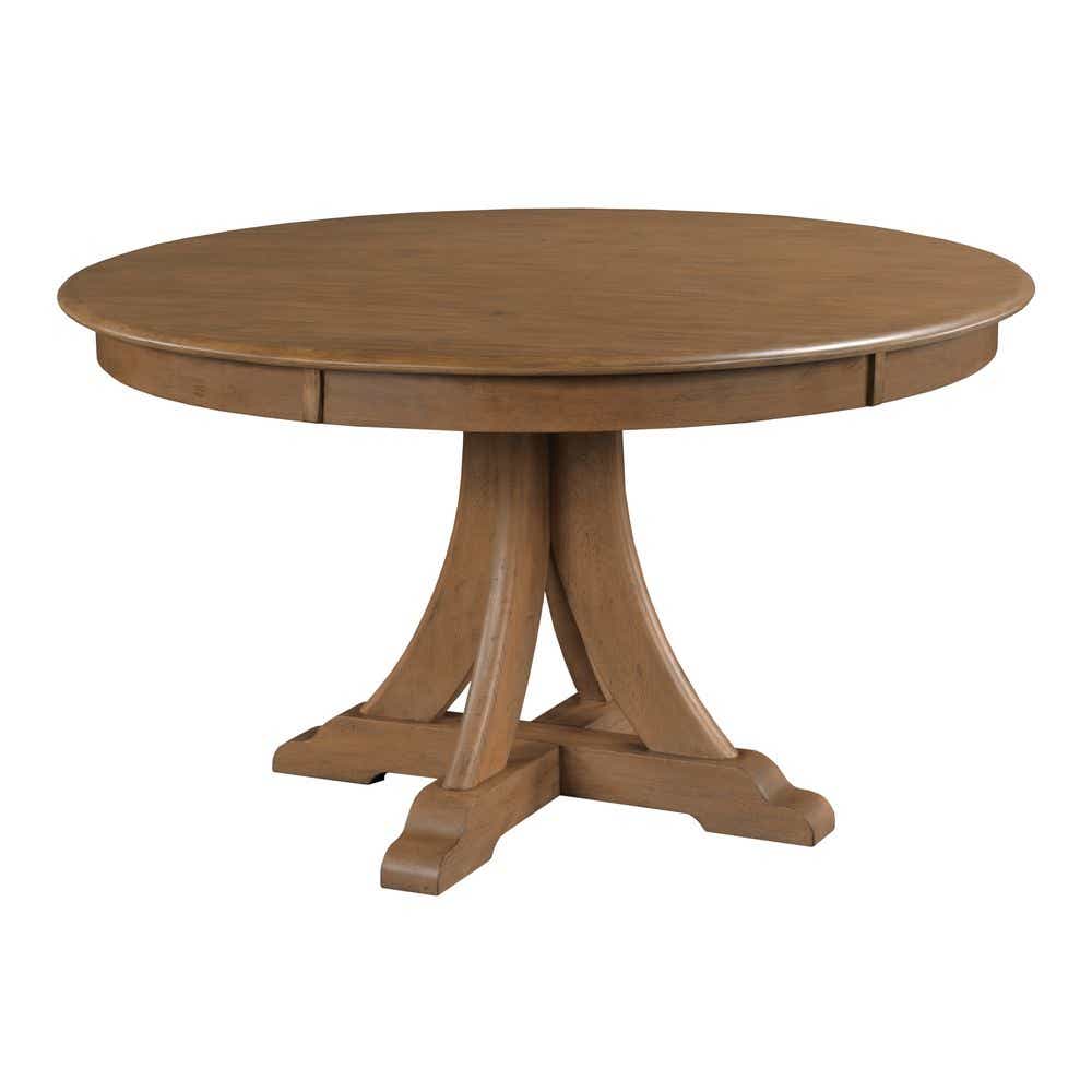 Kafe 54" Round Quad Table, Latte | La-Z-Boy