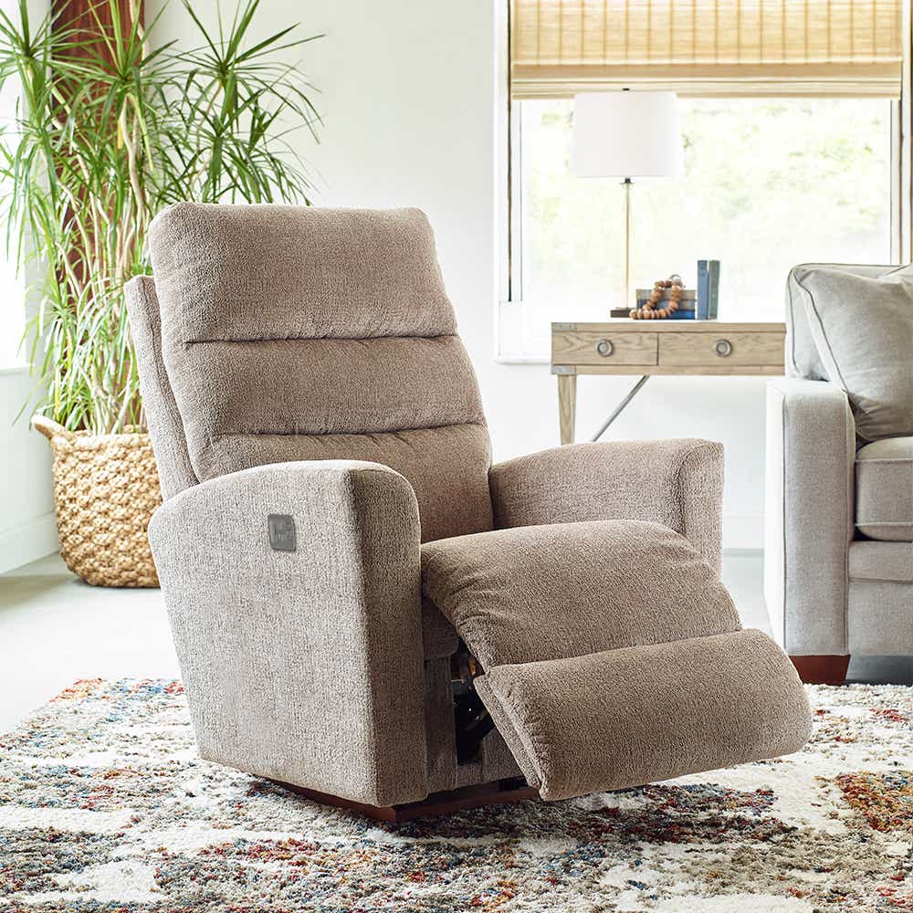 Liam Power Rocking Recliner w/ Headrest | La-Z-Boy