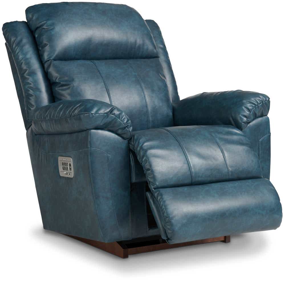 Joel Power Rocking Recliner w/ Headrest | La-Z-Boy