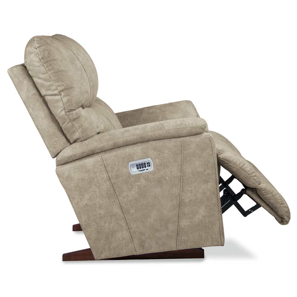 Trouper Power Rocking Recliner w/ Headrest & Lumbar | La-Z-Boy