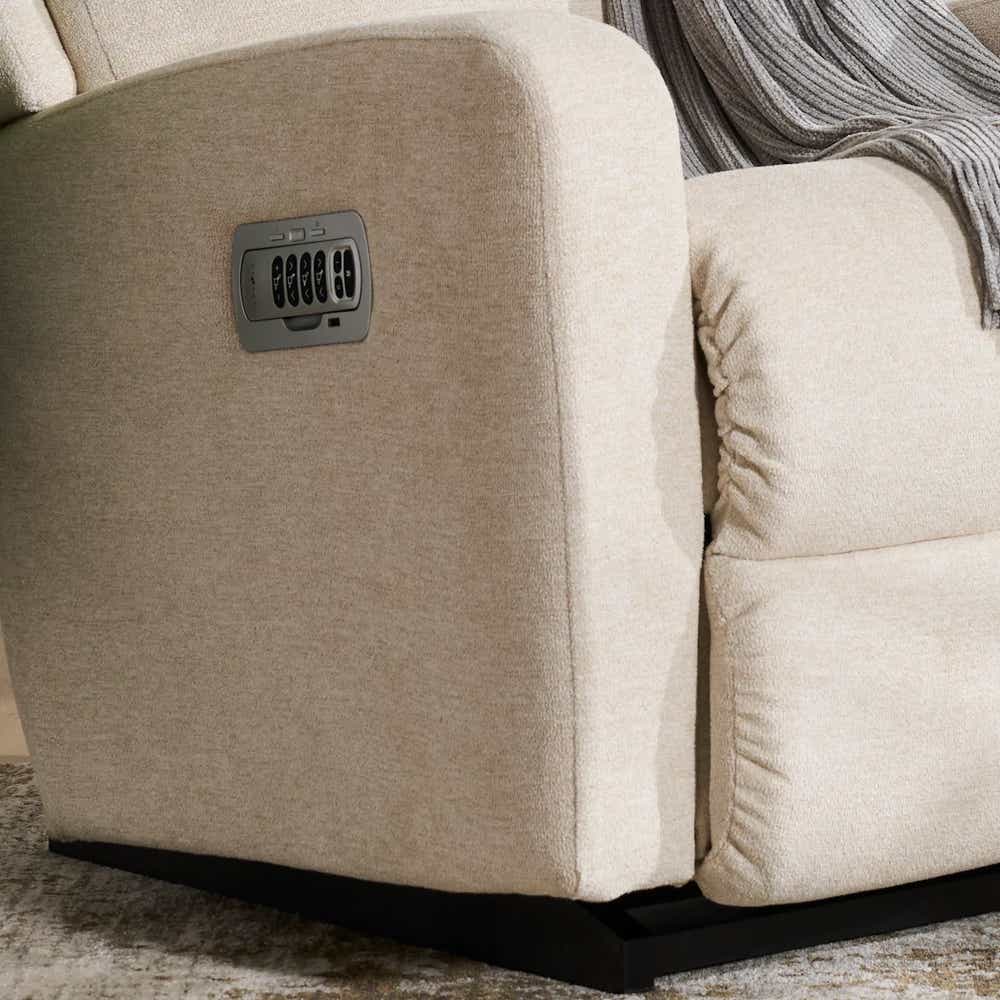 Finley Power Rocking Recliner w/ Headrest & Lumbar | La-Z-Boy