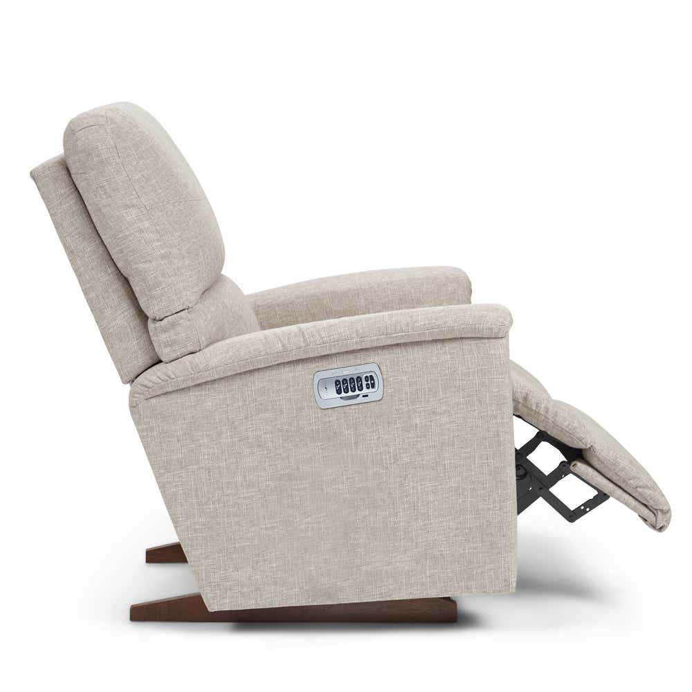 Ava Power Rocking Recliner w/ Headrest & Lumbar | La-Z-Boy
