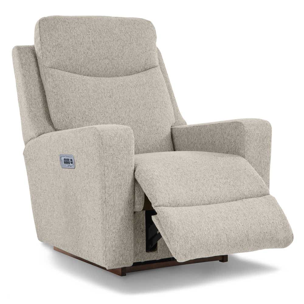 Emmons Power Rocking Recliner w/ Headrest & Lumbar | La-Z-Boy
