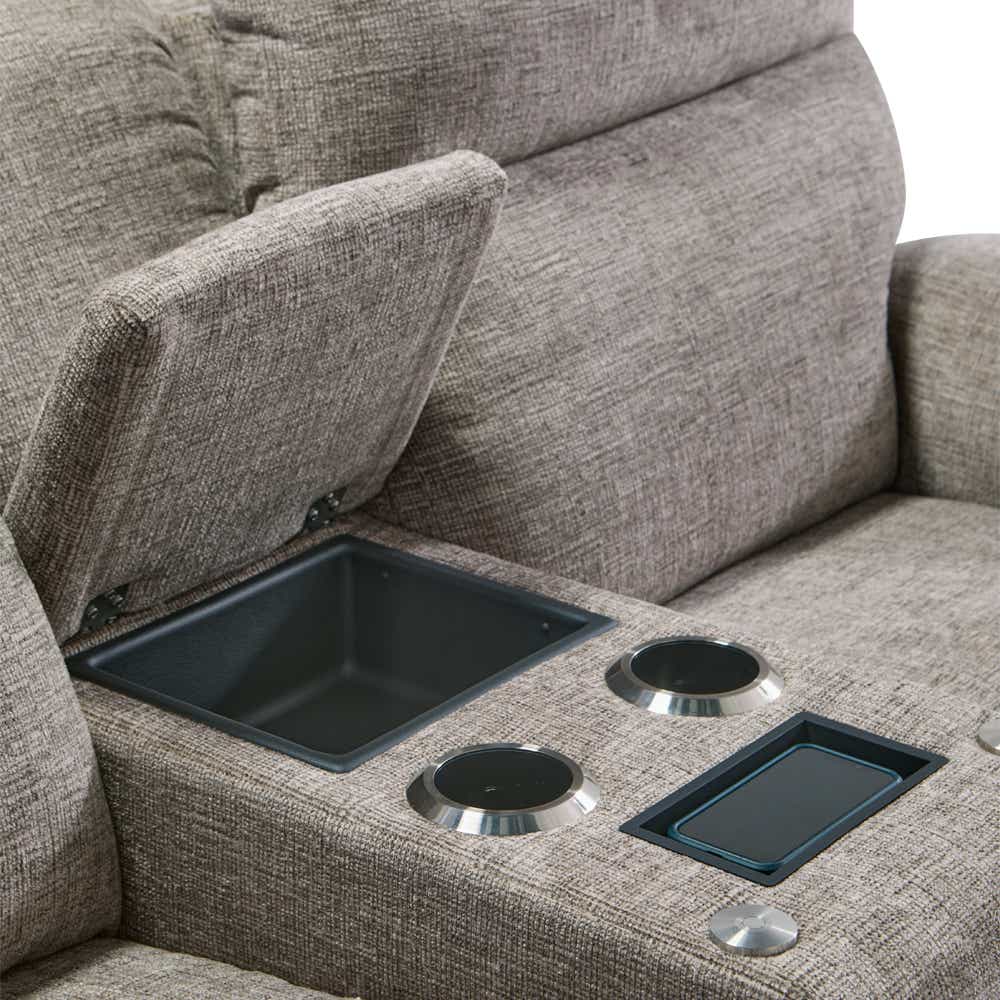 Jay Reclining Loveseat w/ Console | La-Z-Boy