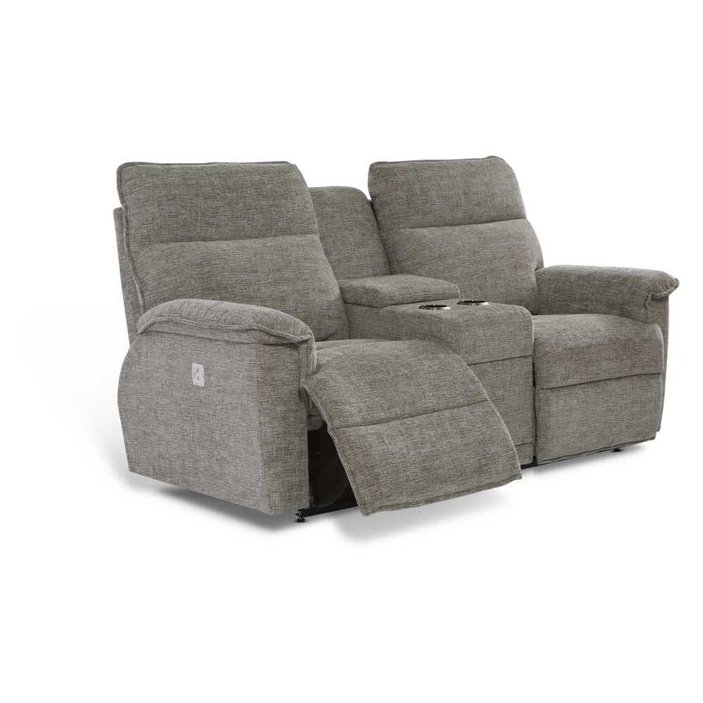 Jay Power Reclining Loveseat w/ Headrest & Console | La-Z-Boy