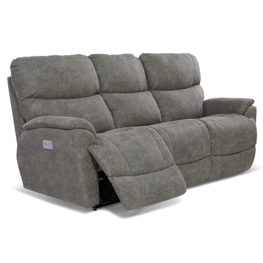 Trouper Power Reclining Sofa w/ Headrest & Lumbar | La-Z-Boy