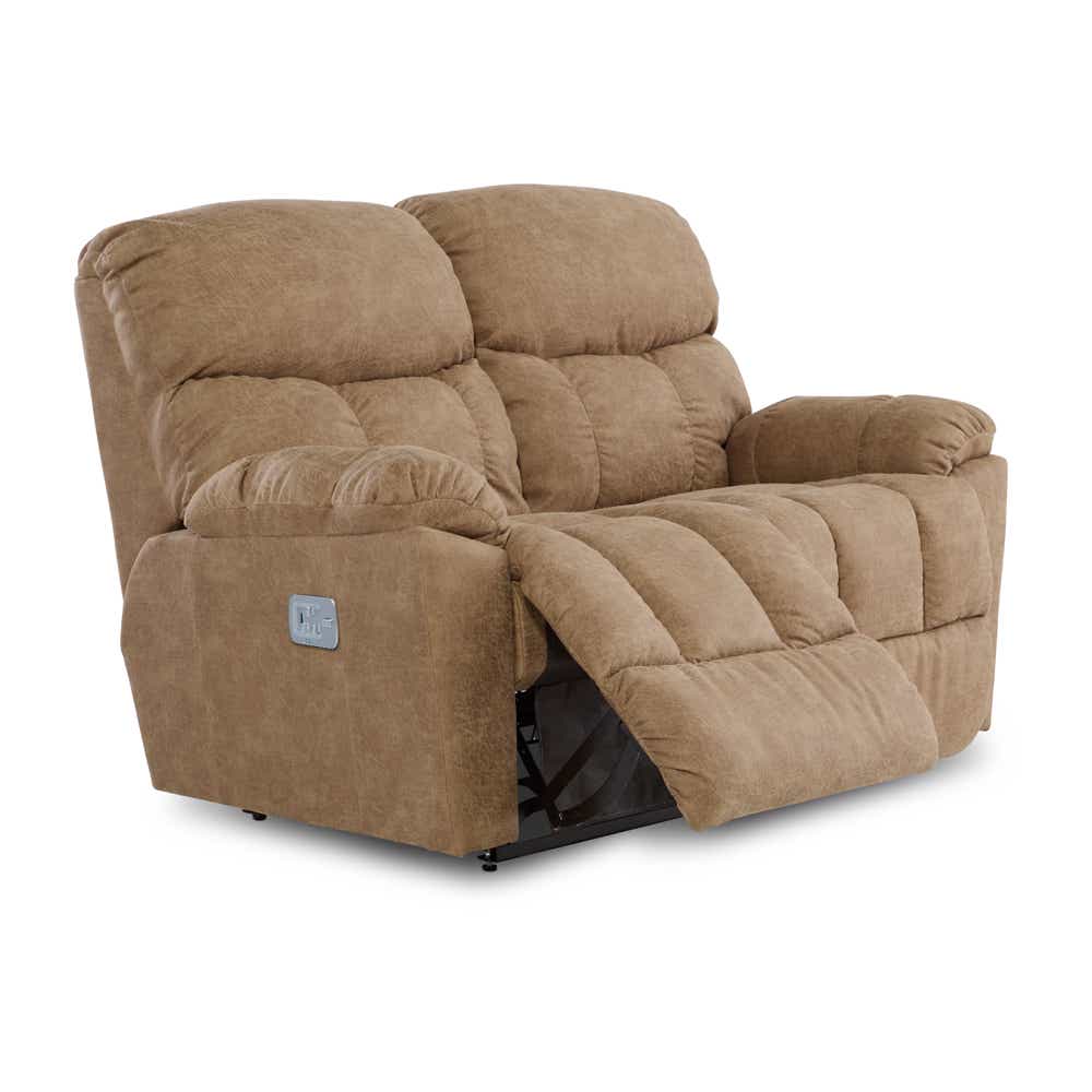 Morrison Power Reclining Loveseat w/ Headrest & Lumbar | La-Z-Boy