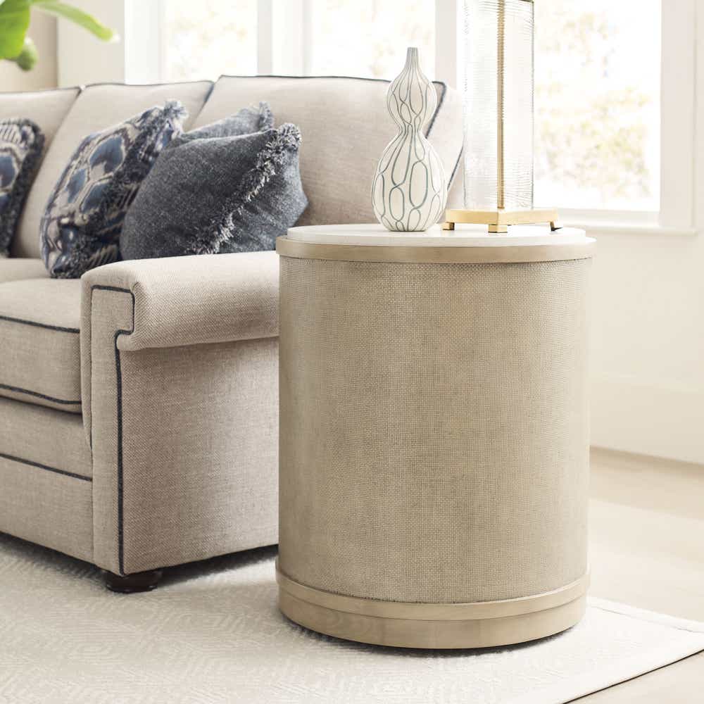 Hidden Treasures Round End Table | La-Z-Boy