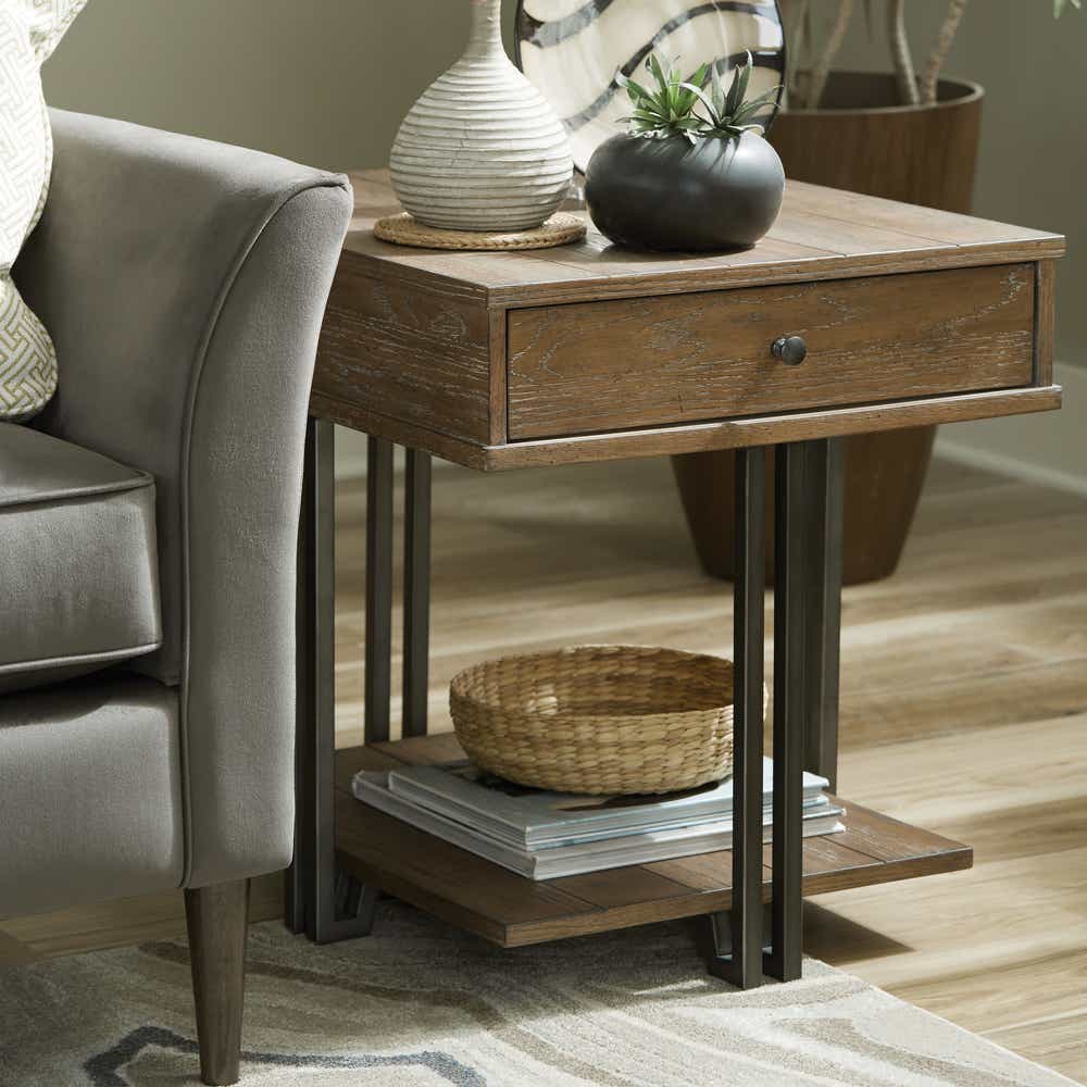 Saddletree Drawer End Table | La-Z-Boy