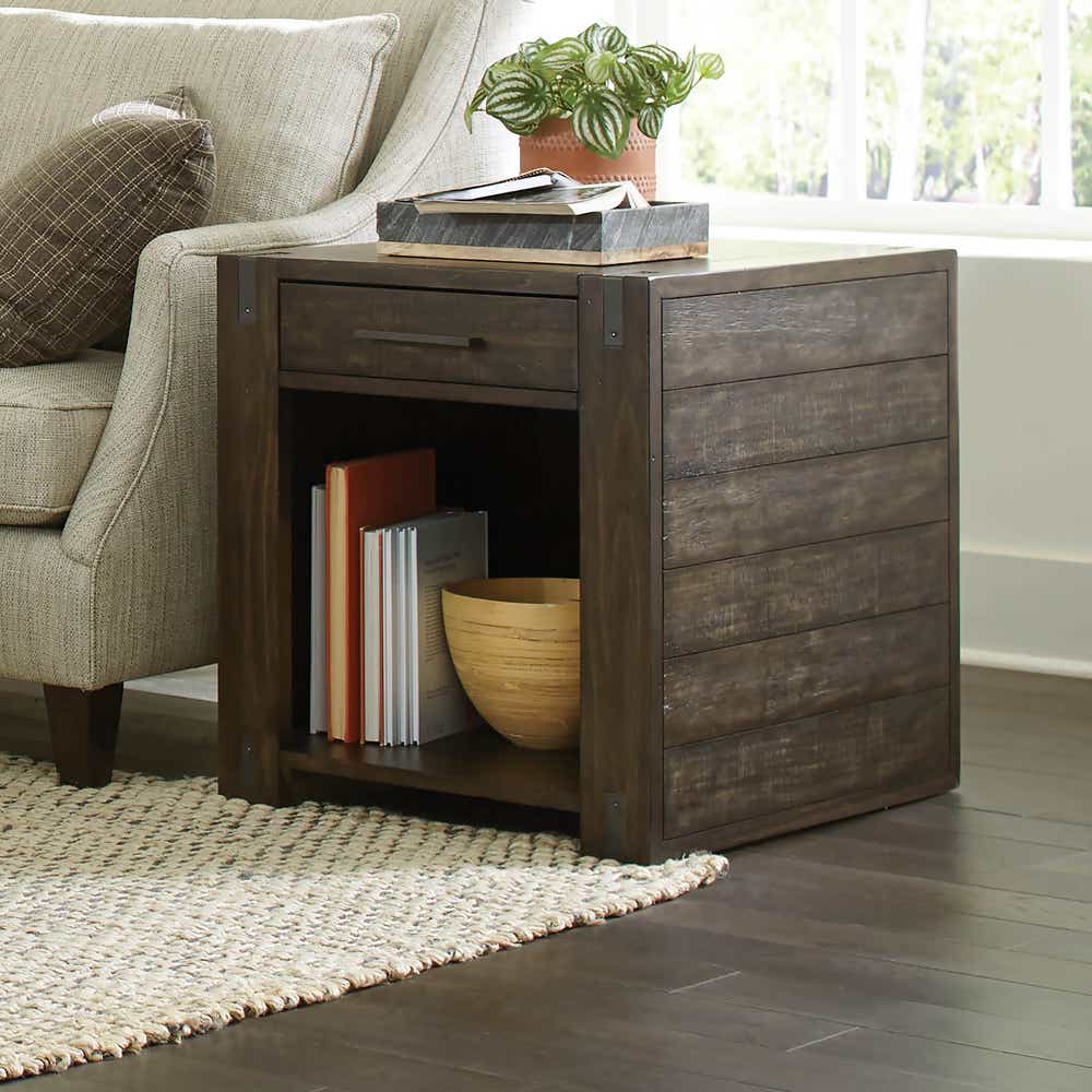 Portman Rectangular Drawer End Table | La-Z-Boy